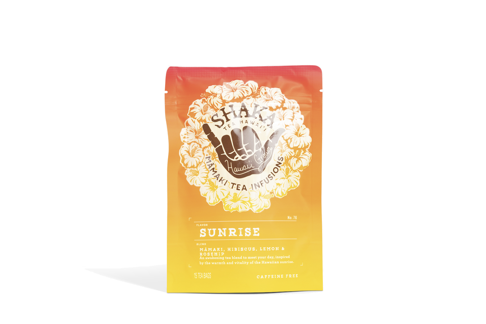 Sunrise 15ct Herbal Tea – Shaka Tea