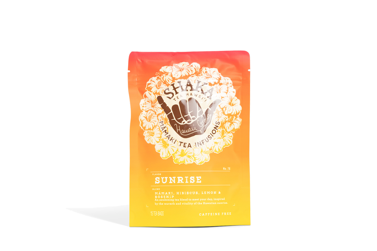 Sunrise 15ct Herbal Tea – Shaka Tea